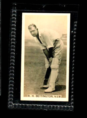 ASHES 192828 WILLS Dr Reg Bettington Beautiful Card | eBay Australia