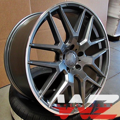 22" Wheels Fit Mercedes Benz GLE350 GLE450 2016 & up 22x10 5x112 +50 ...