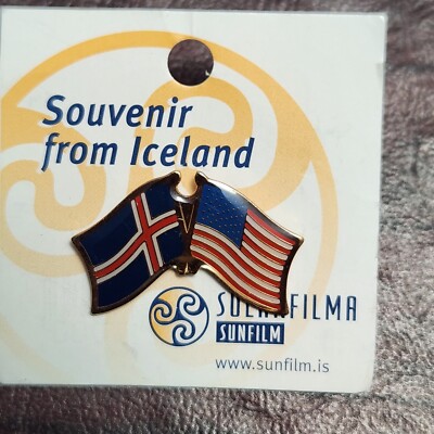 Souvenir From Iceland pin, pinback | eBay