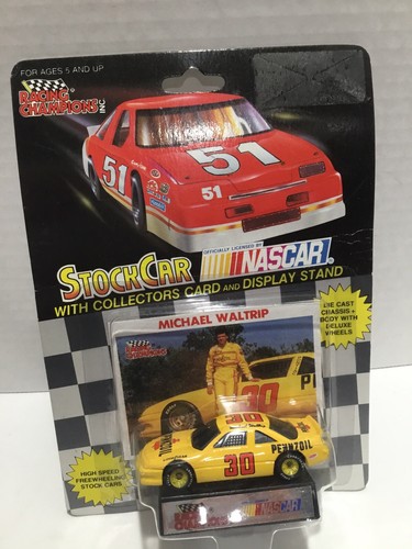 Vintage 1994 Racing Champions Nascar Stock Car 30 Michael Waltrip 1:64 ...