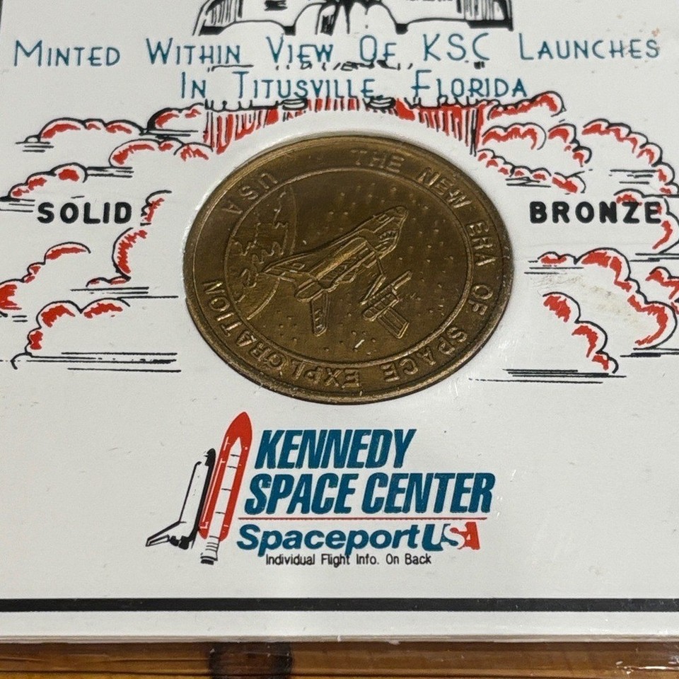 Shuttle Crew Emblem Solid Bronze Coin NWT | eBay