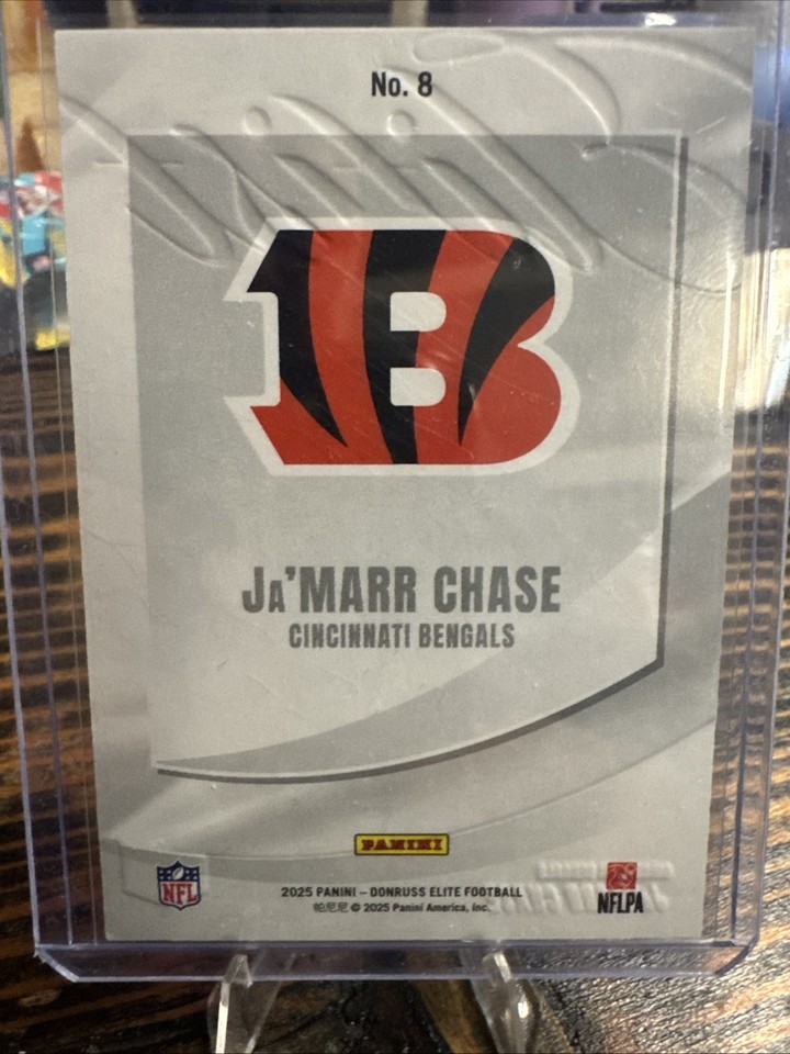 2025 Donruss Elite - Elitist #8 Jamarr Chase /799 Cincinnati Bengals | eBay