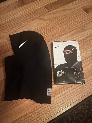 Nike Pro Therma-Fit Hyperwarm Hood Ski Mask Black | eBay