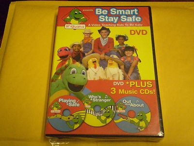 Be Smart Stay Safe (4 DVD/CD Set, 2007) Children's Educational Learning ...