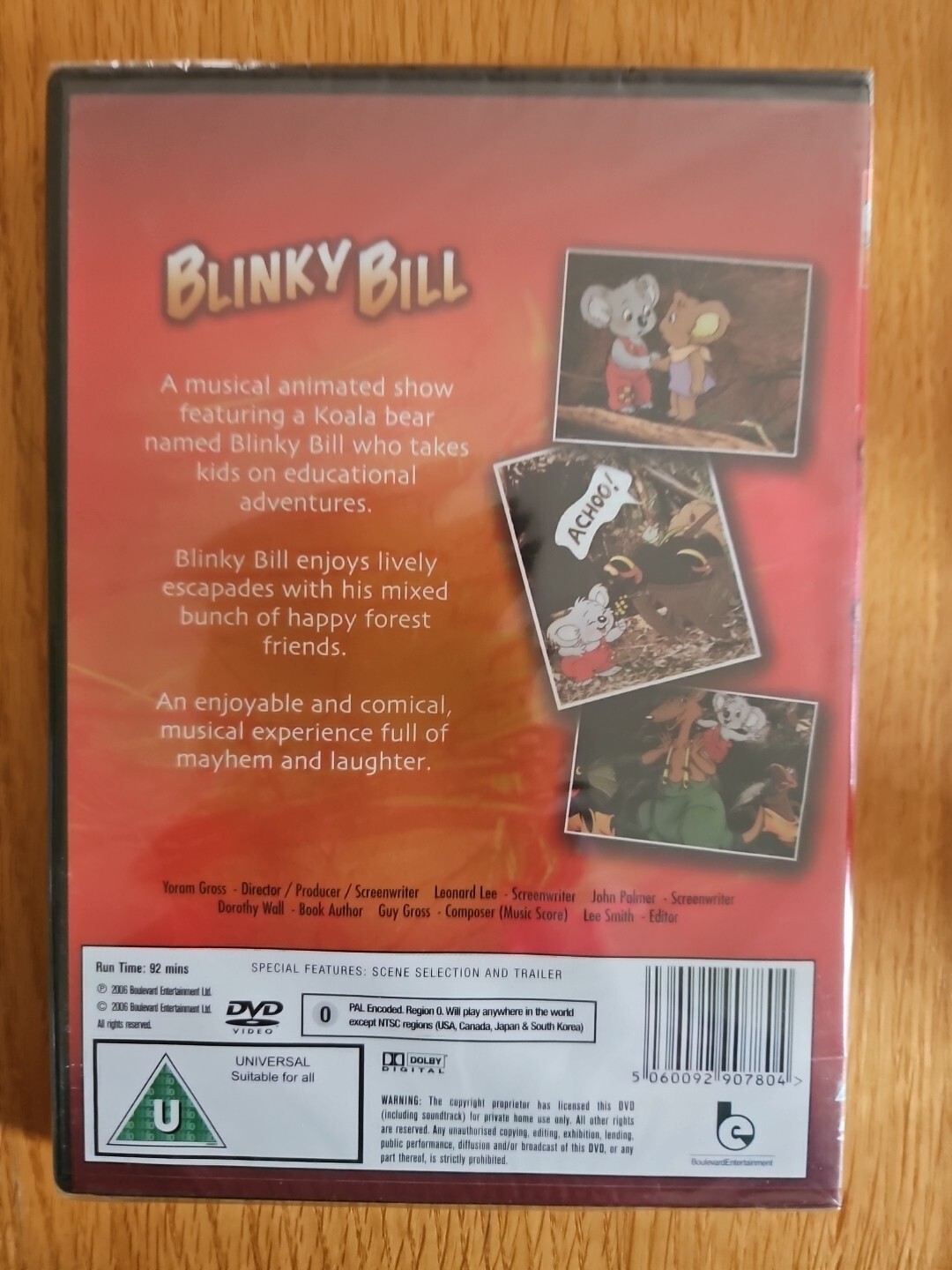 BLINKY BILL DVD SEALED RARE CARTOON KIDS 5017633203772 | eBay UK