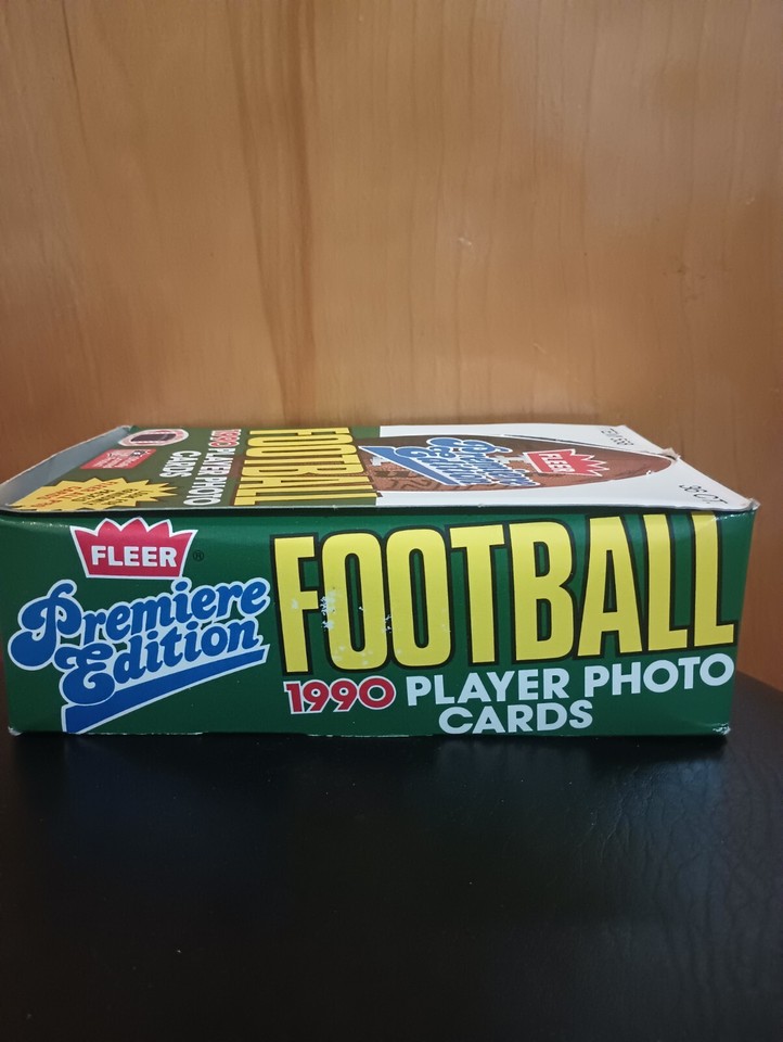 1990 Fleer Premiere Edition Football Cards Box | eBay
