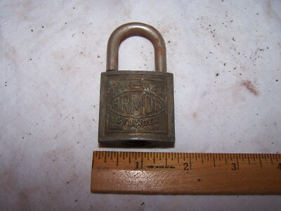 Vintage ARMOR Five Disc Cyclinder Padlock - NO KEY Made in USA | eBay