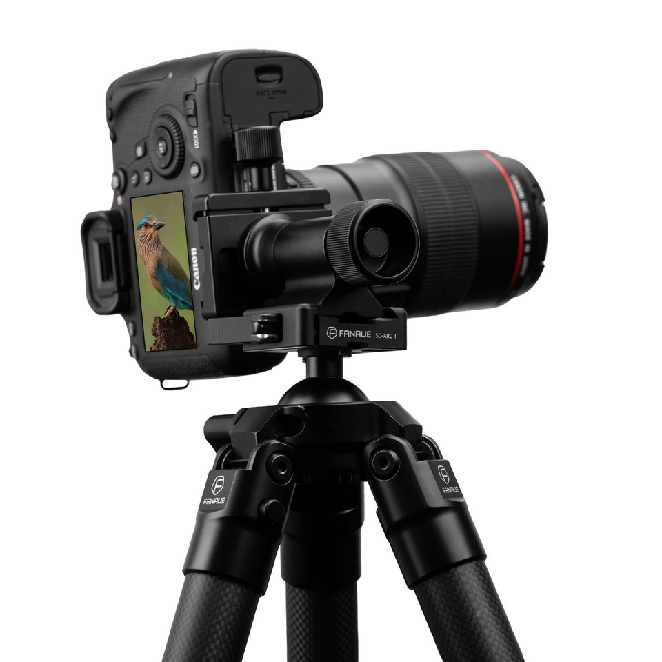 Monopod Gimbal Head with Arca-Swiss Dovetail Quick Release Plate ...