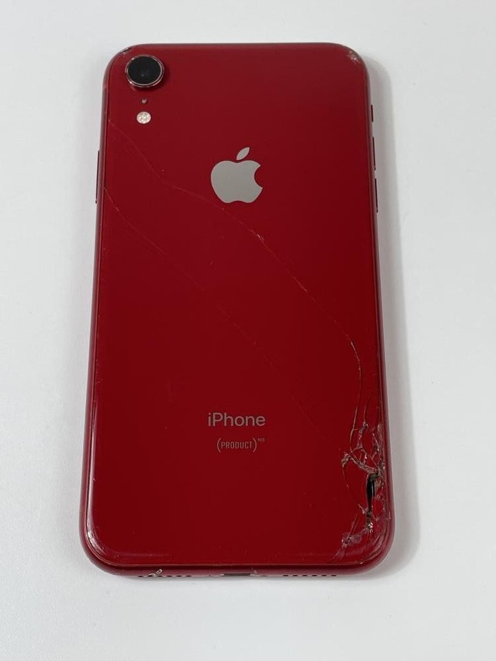Apple iPhone XR 64GB (Sprint) A1984 (PRODUCT)RED - Back Glass Cracked ...