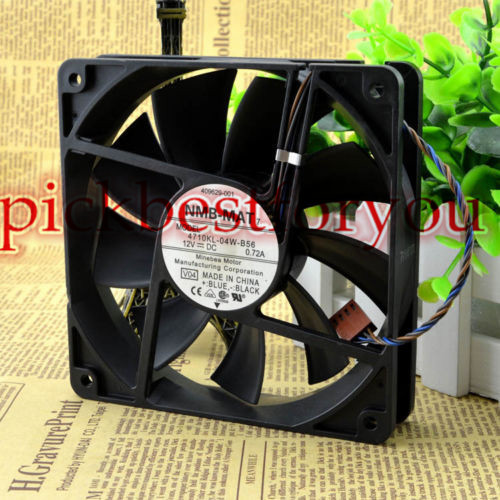 NMB 4710KL-04W-B56 Fan 120*120*25mm 12V 0.72A cooling fan #M3853- QL | eBay