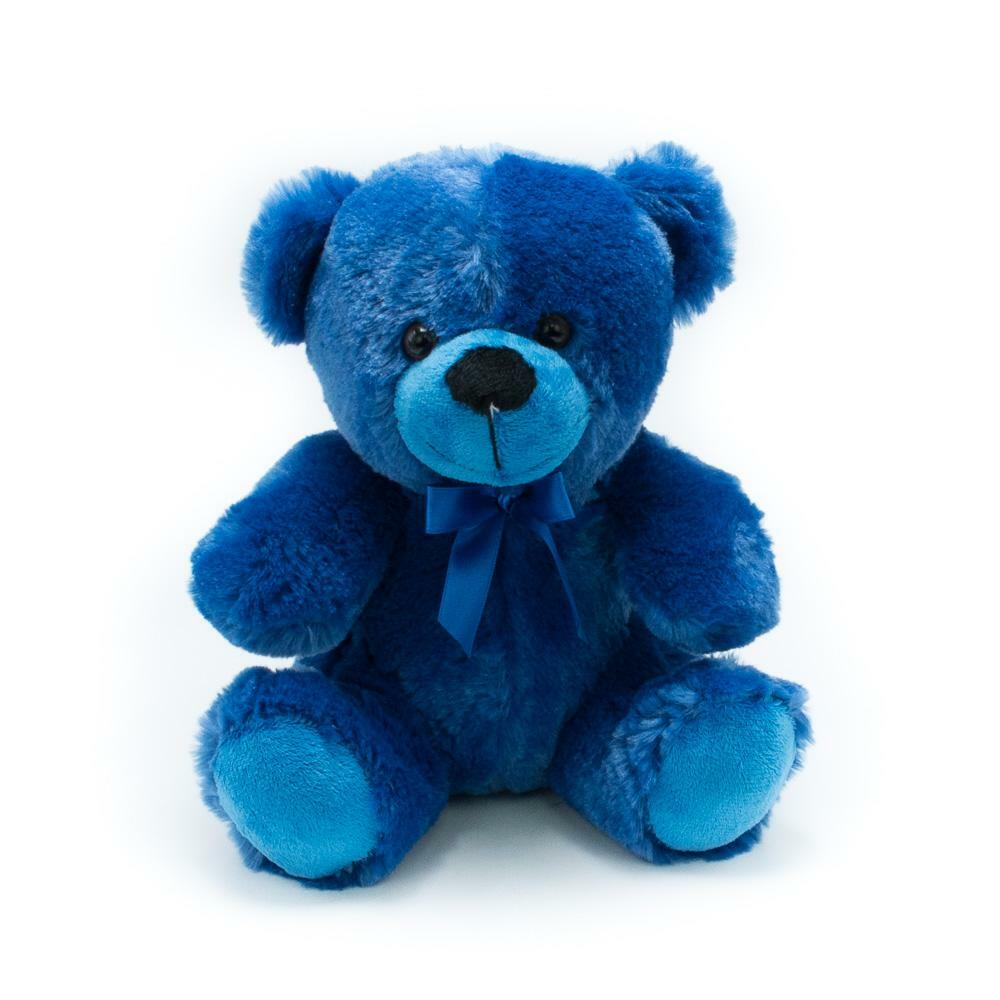 9" Royal Blue Plush Teddy Bear Stuffed Animal Toy Gift New | eBay