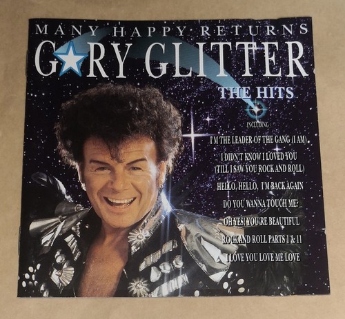 Gary Glitter Many Happy Returns Greatest Hits Best Of NO CASE CD ...