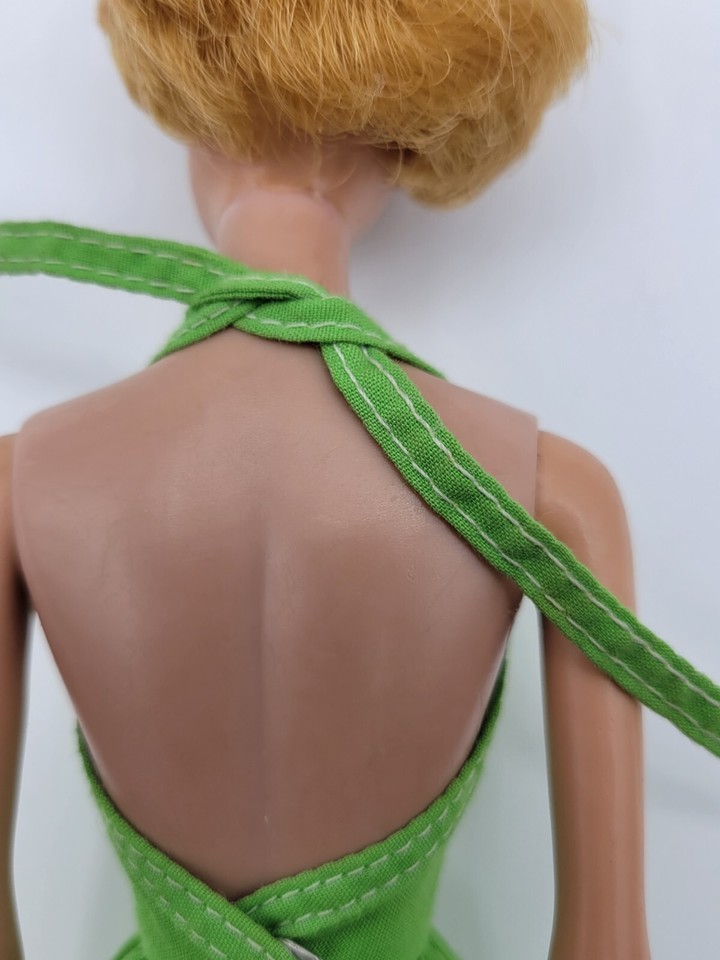 Vintage Mattel Barbie Green Halter Dress #3677 My First Fashion Tlc | eBay