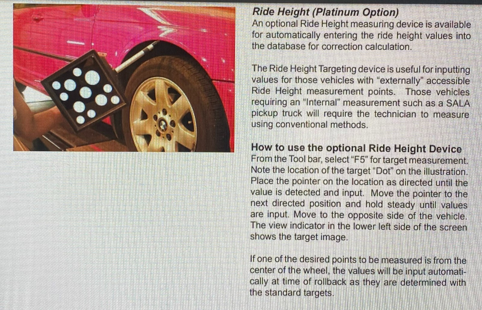 Used JBC / Hoffman / Snap-On alignment TIP ride height tool | eBay