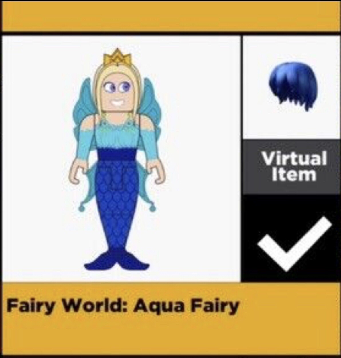 Roblox Blind Series 4 Green Celebrity Box Figure FAIRY WORLD AQUA FAIRY ...