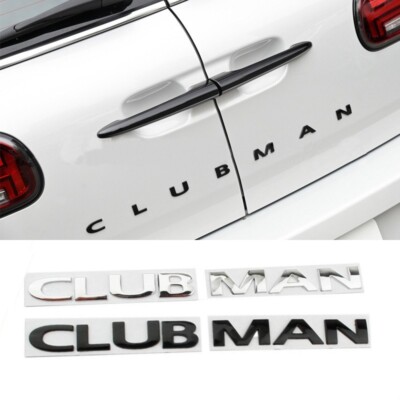 1PCS Für MINI COOPER CLUBMAN Sticking Rear LOGO 3D Metall Embleme ...