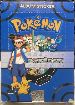 30 Packs New 2025 Peru Pokemon Blue Vol 3 Pokedex Sticker Booster Flash ...