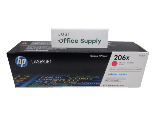 Genuine HP 206X Magenta W2113X High Yield Toner Cartridge Free Shipping ...
