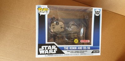 Funko Pop #502 - Star Wars Visions - The Ronin and B5-56 - Glow in the ...