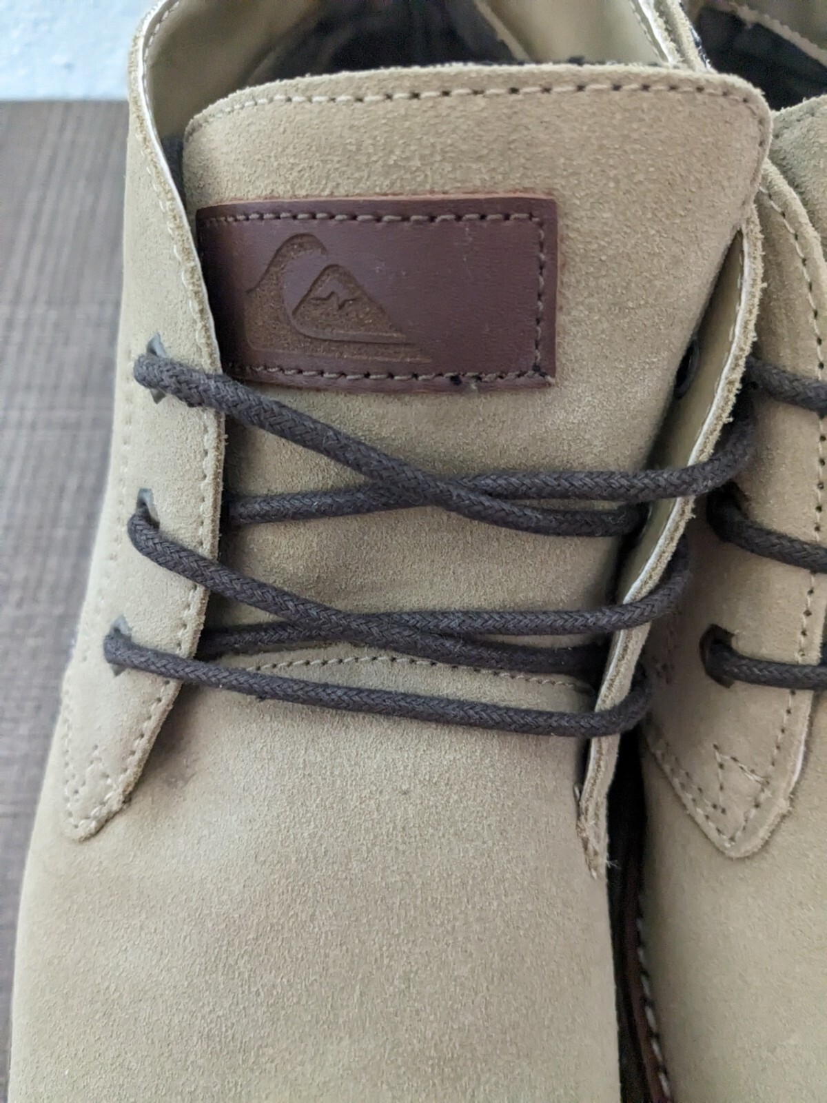 Quicksilver Marquez Shoe GQYS700001 Suede Khaki Men's Size 10 | eBay