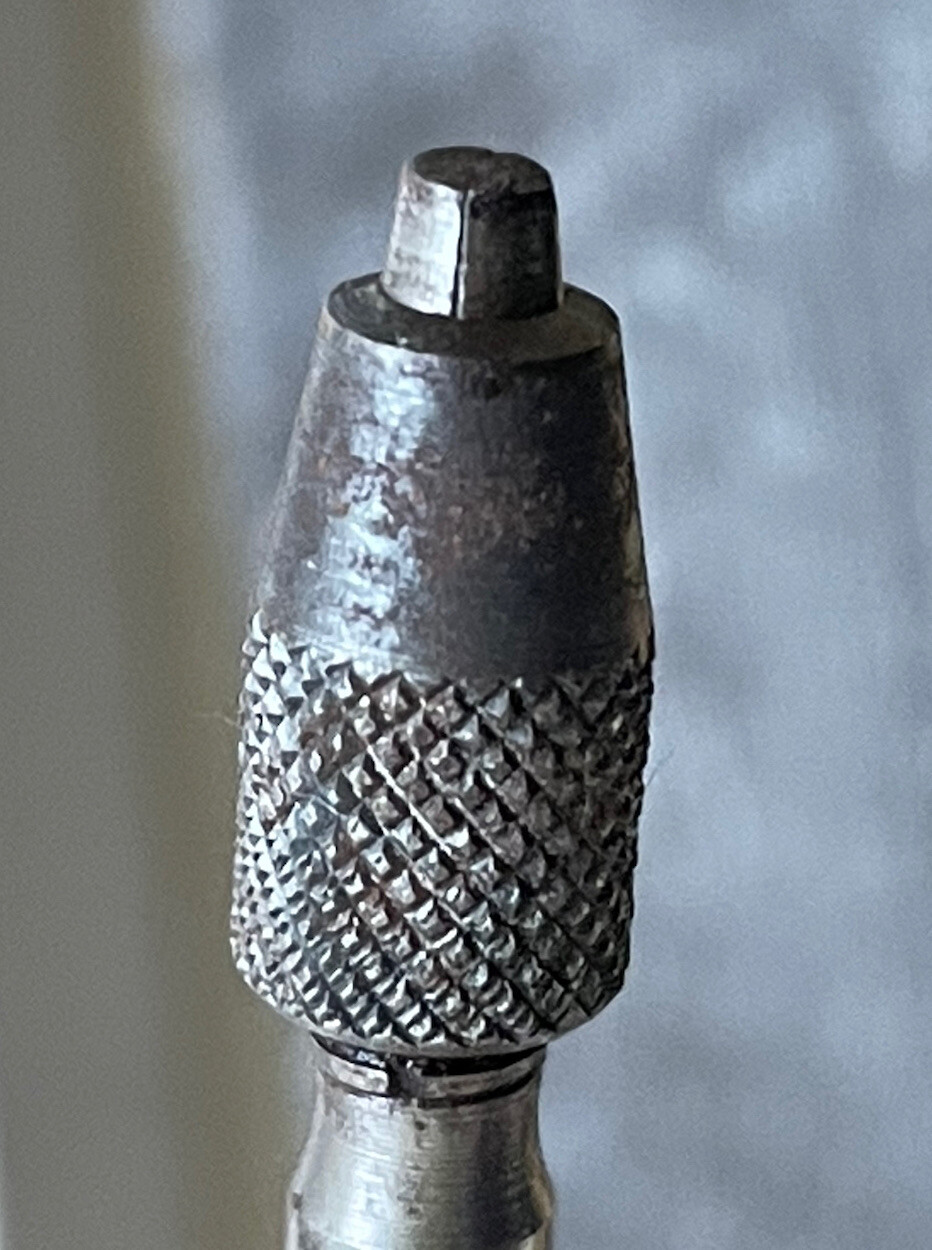 VINTAGE UNBRANDED BRASS & METAL PIN VISE WATCHMAKER'S / JEWELER'S TOOL ...