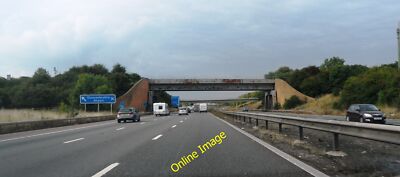 Photo 6x4 Bridges over the M5 Badgeworth c2013 | eBay