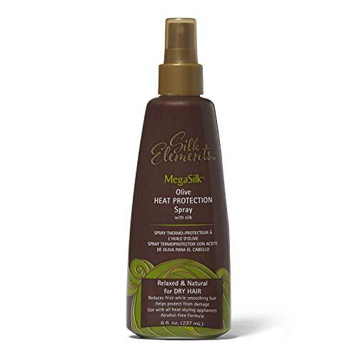 Silk Elements Megasilk Olive Heat Protection Spray - 8oz | eBay