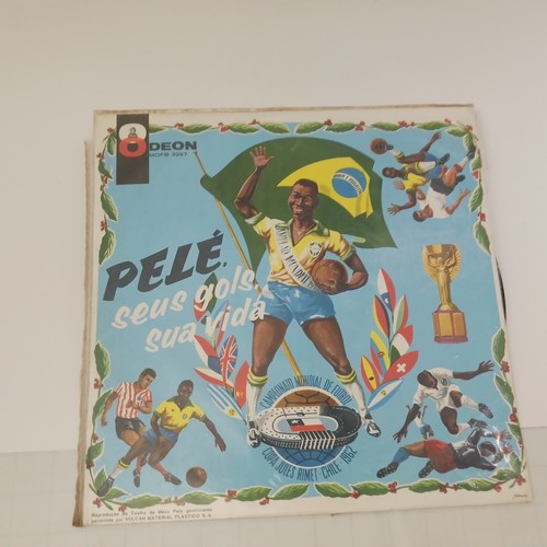 Pele 1962 Brasil Pele Vida Bi-Campeao Do Mundo LP Album Vinyl | eBay