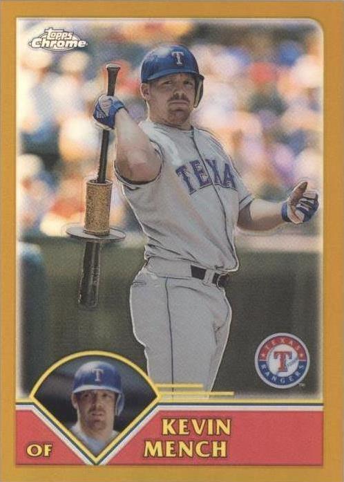 2003 Topps Chrome - Kevin Mench #260 Gold Refractor /449 for sale ...