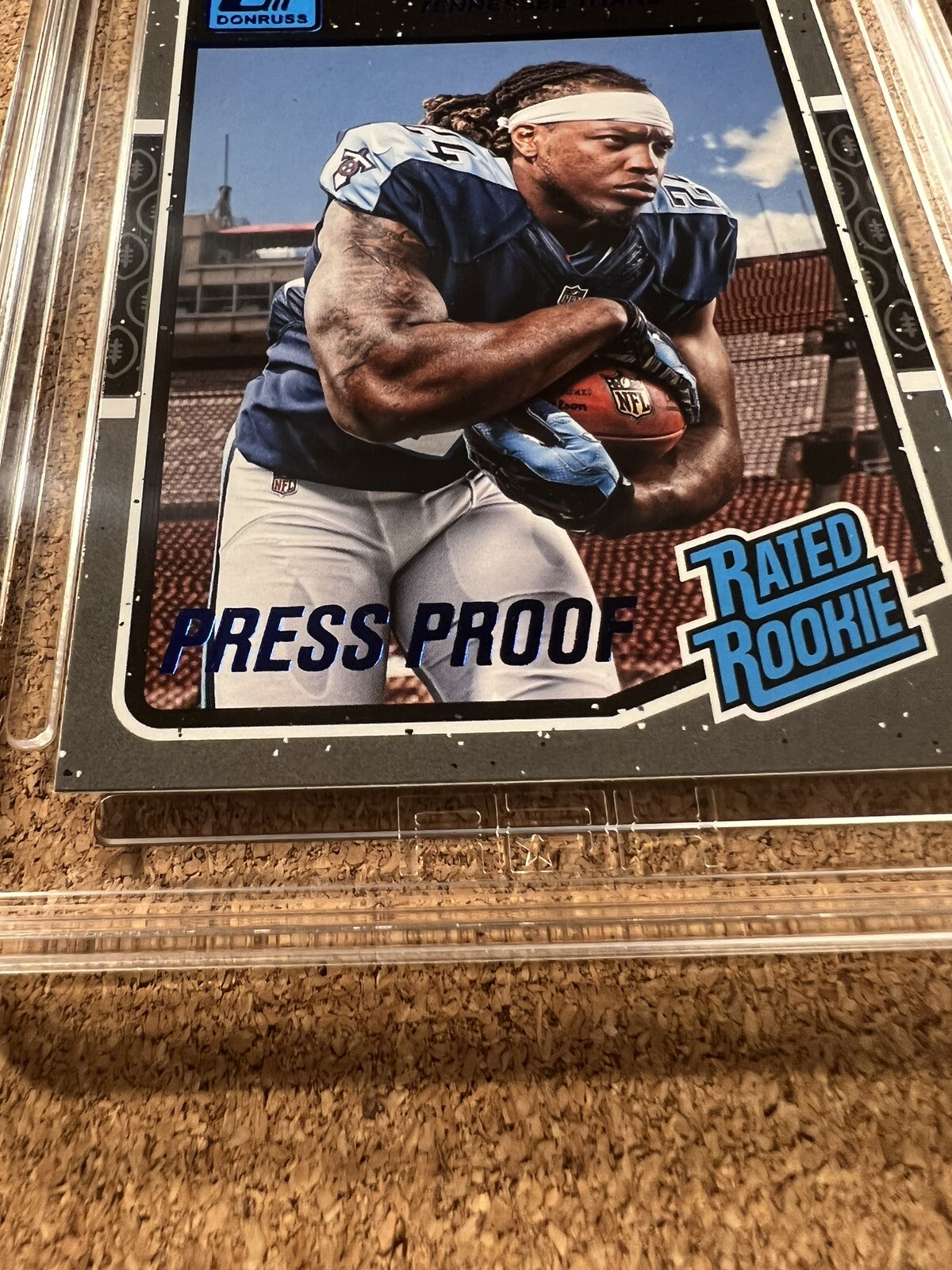 2016 Donruss - Rated Rookies Derrick Henry #365 Press Proof Blue (RC ...