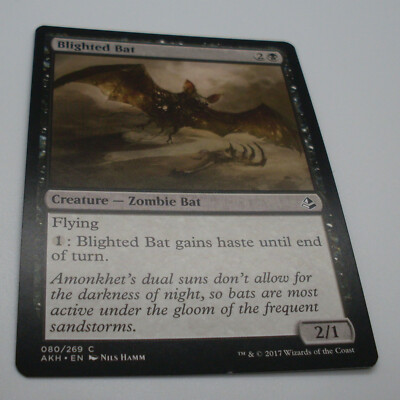 MTG Karte - Blighted Bat - Creature - Zombie Bat - Magic the Gathering ...