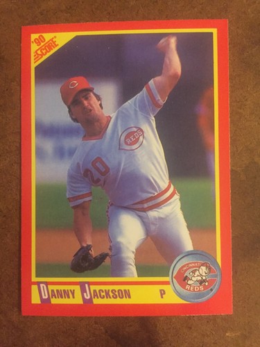 Danny Jackson 289 Score 1990 MLB Baseball Trading Card | eBay