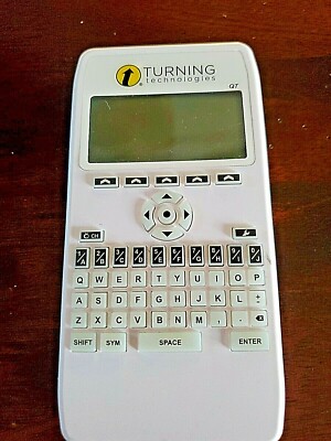 Turning Technologies QT RCQR-01 Device Clicker Remote QWERTY Keyboard ...