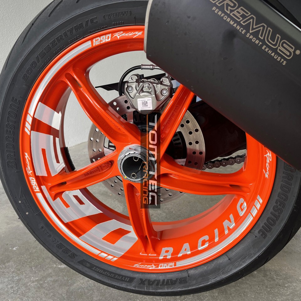 Rim Sticker KTM Superduke 1290 R Sdr Gt Year 20-24 | eBay