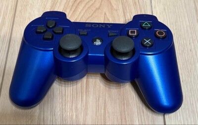 SONY PS3 DUALSHOCK3 metallic blue Wireless Controller | eBay