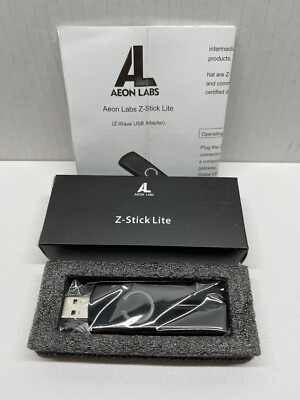 Aeon Labs Z-Stick Lite DSA07203 USB Z-Wave Controller Home Automation ...