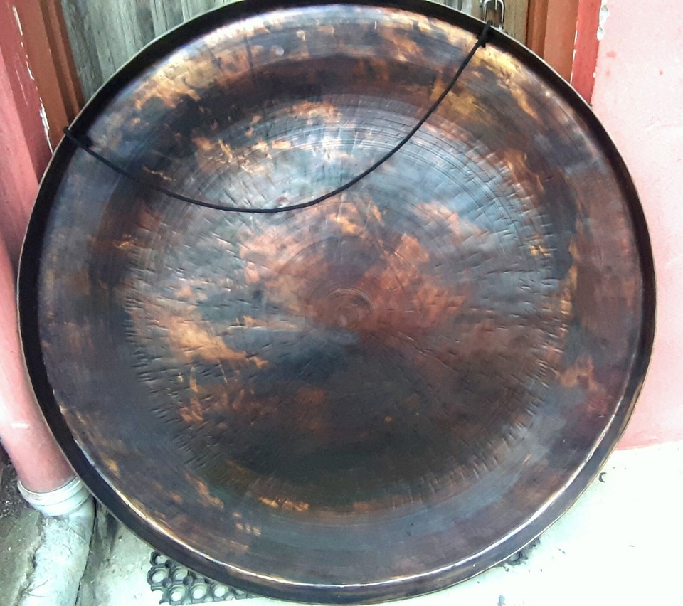 70 CM Gong-Special Mandala Carved Gong-Handmade Gong-Hand Crafted ...