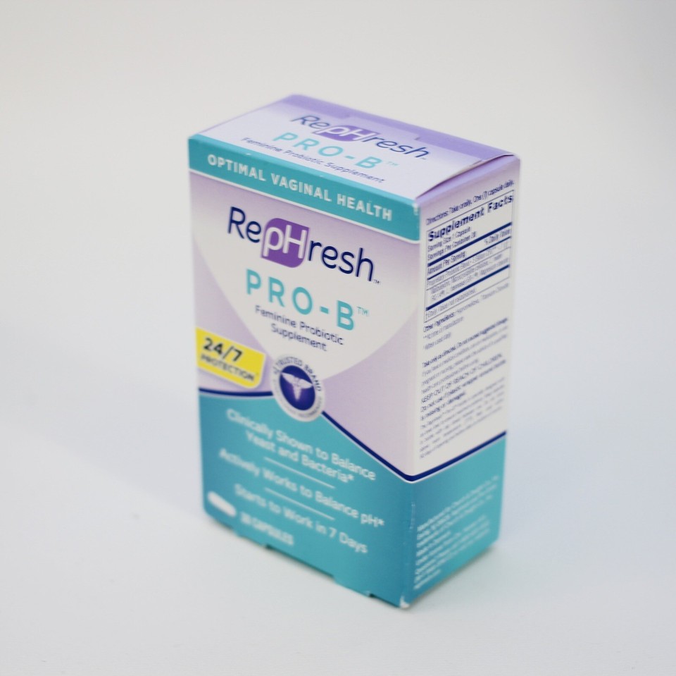 Rephresh Pro B Probiotic Feminine Supplement,30 Capsules | eBay