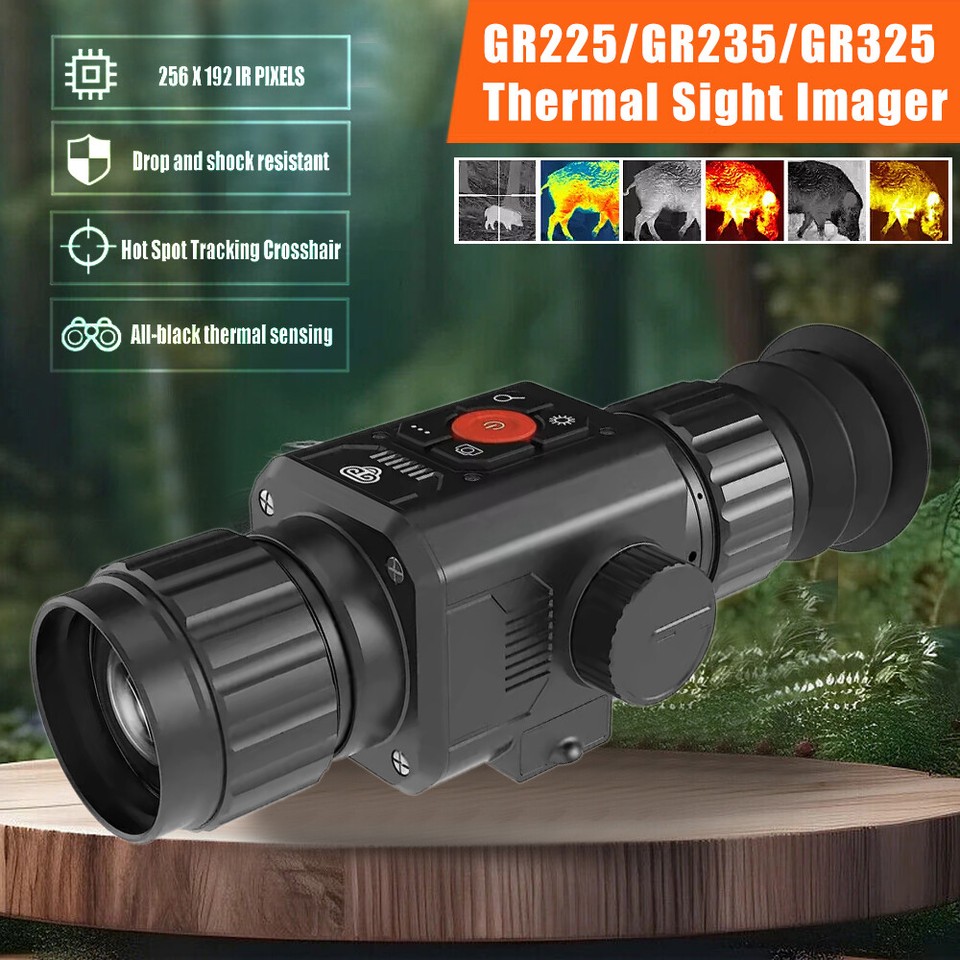 Thermal Night Vision 25-35mm Long Range Telescope Thermal For Hunting ...