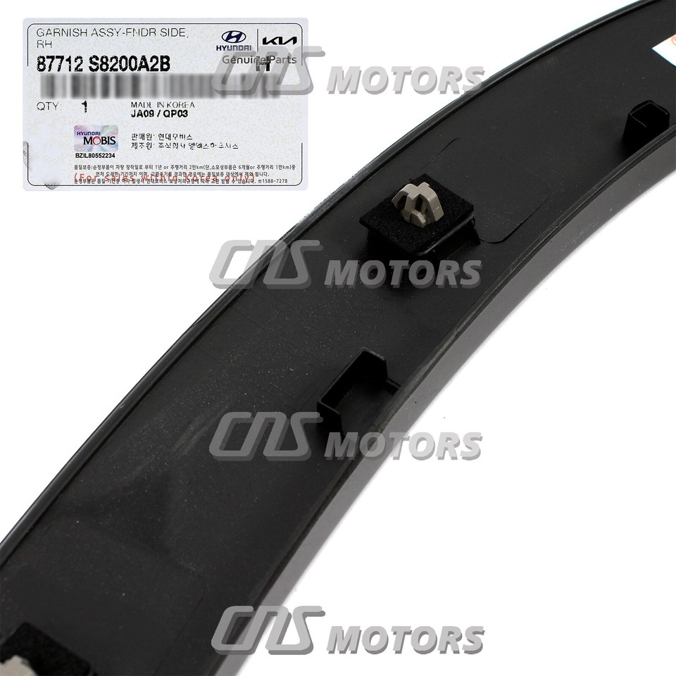⭐GENUINE⭐ Front Fender Wheel Molding RIGHT for 20-24 Hyundai Palisade ...