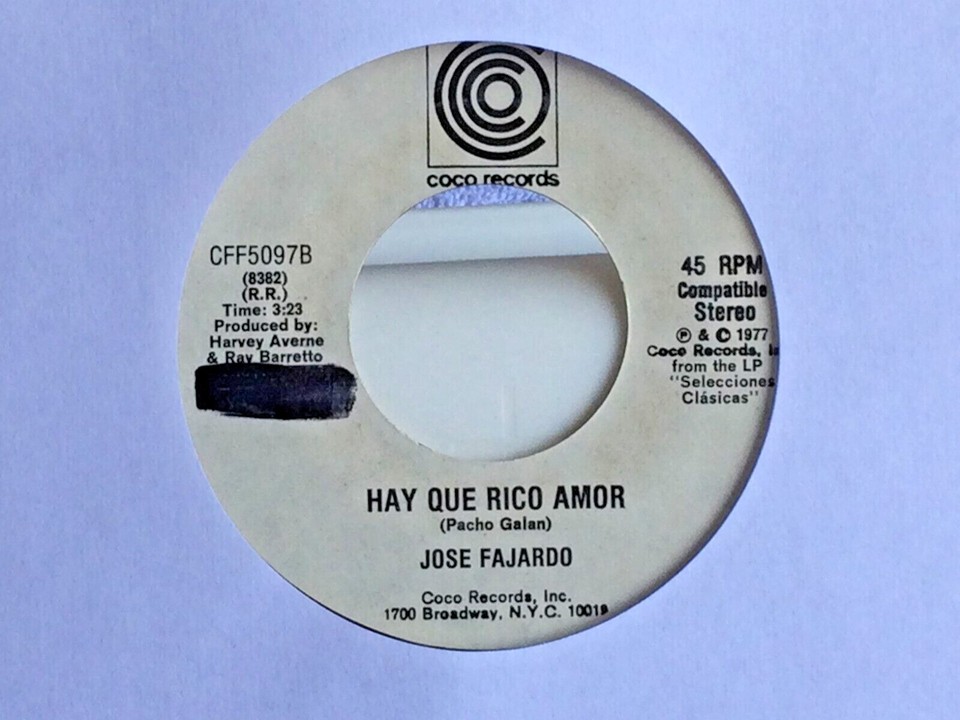 JOSE FAJARDO / TAMALITOS DE OLGA / HAY QUE RICO AMOR / COCO 5097 ...