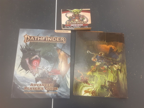 Pathfinder 2nd edition, Advanced Player's Guide, GM Screen, Condition ...
