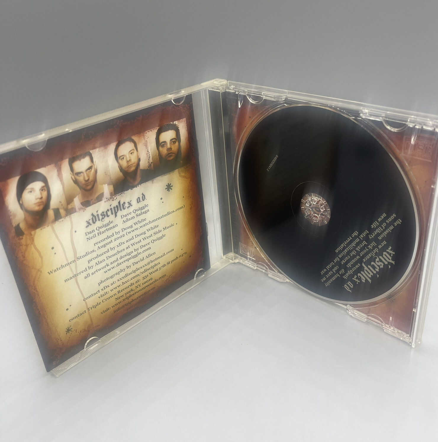 The Revelation * by XDisciplex Ad (CD, Mar-2003, Triple Crown Records ...