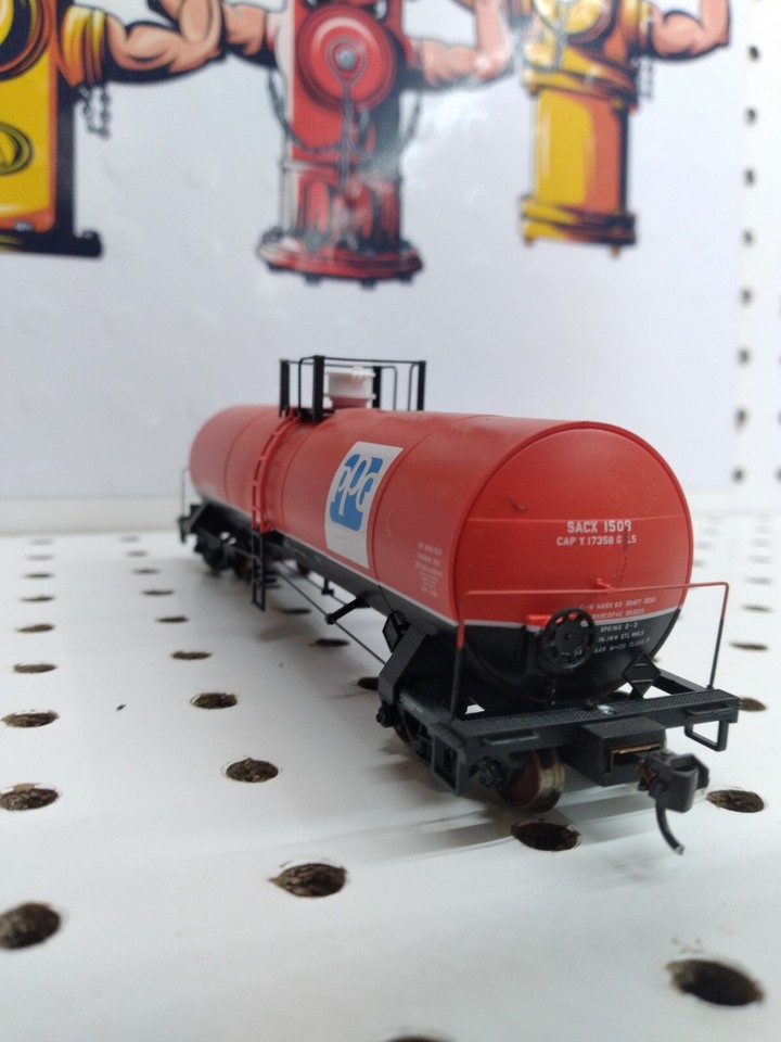 Atlas HO / 1:87 Scale "PPG" 17,360 Gallon ACF Tank Car SACX #1508 MW KD ...