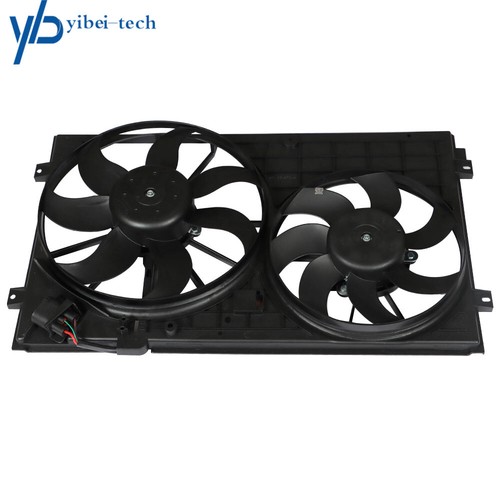 Radiator Cooling Fan Assembly For 2005-2015 Volkswagen Jetta 2.5L ...
