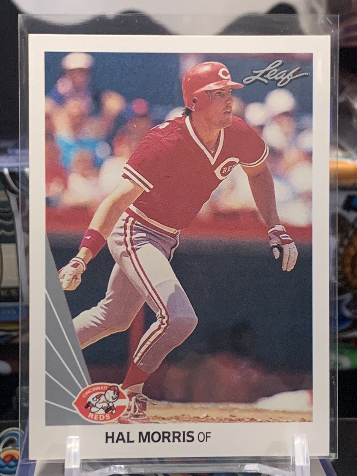 1990 Leaf Hal Morris #321 Cincinnati Reds Rookie RC JH4A | eBay