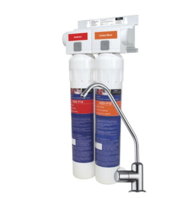 NEW Watts Pure H2O 2 Stage Undersink Filter System H20-DWCB200 Water ...