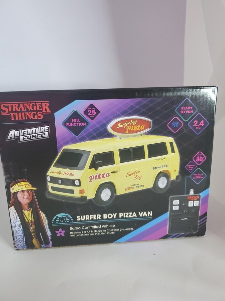 Netflix STRANGER THINGS Surfer Boy Pizza Van VW Volkswagen Vanagon Bus ...