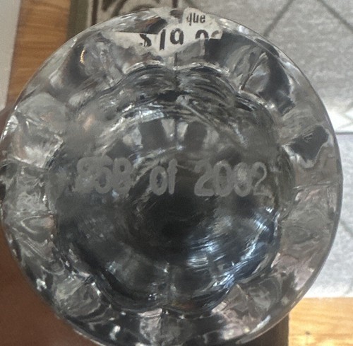 Coca Cola Rare Solid Crystal Glass Bottle Salt, Lake Olympic 858 of ...