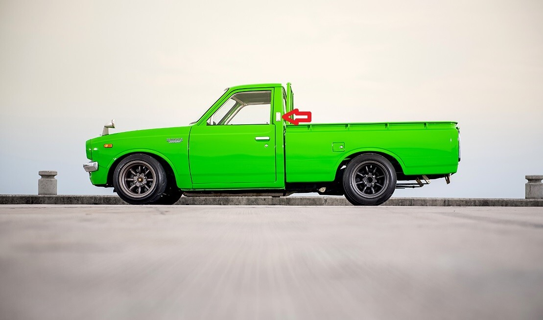 FOR TOYOTA Hilux RN20 RN25 Pickup Truck Louver Assy Roof Side Vent NEW ...